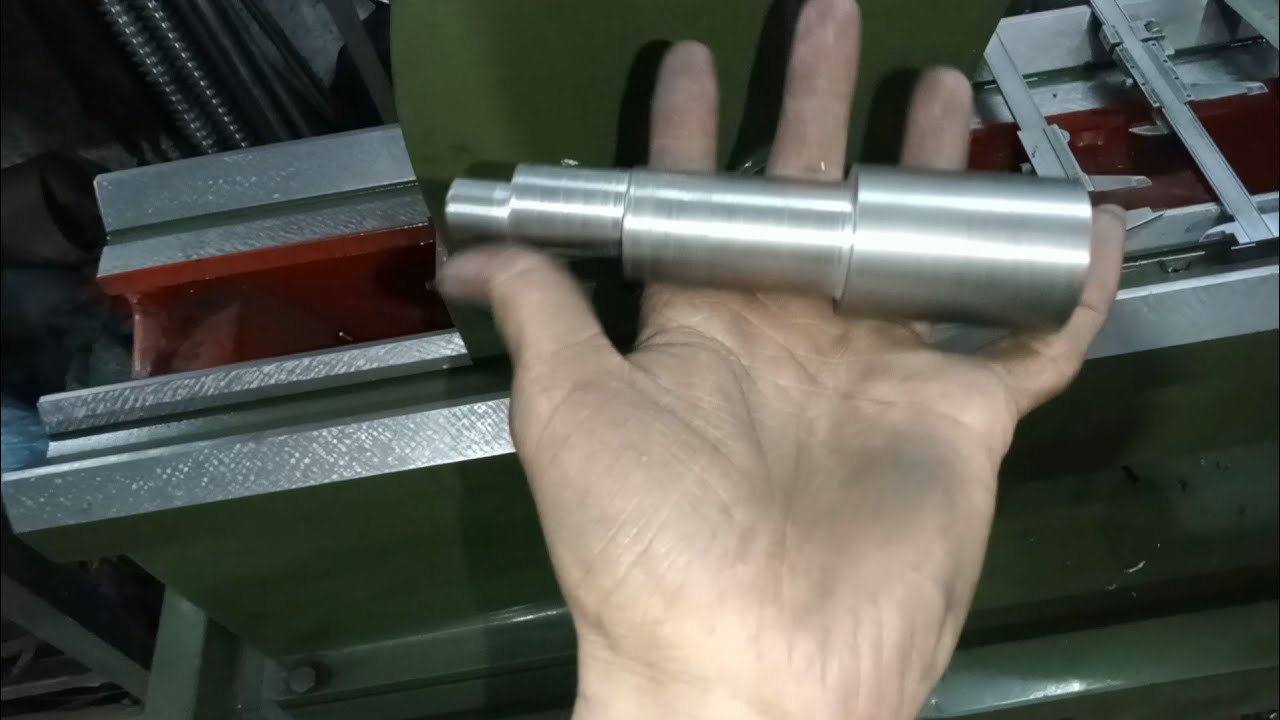 how to make tail stock operation cam handle part of lathe machine ...