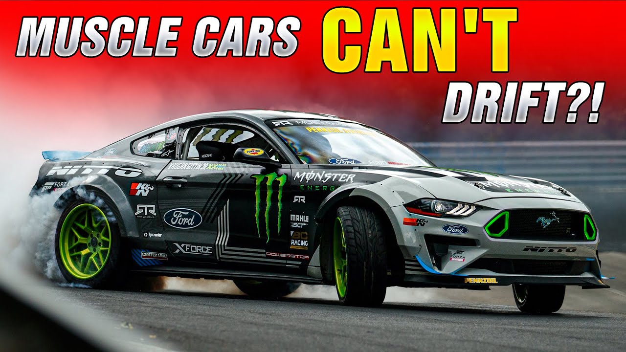WATCH Classic American Muscle Cars Drift! - YouTube