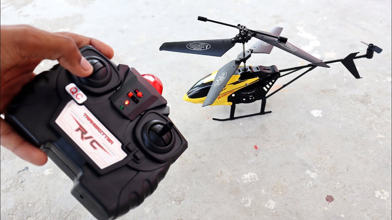 RC Helicopter Unboxing Remote Control Toy - YouTube