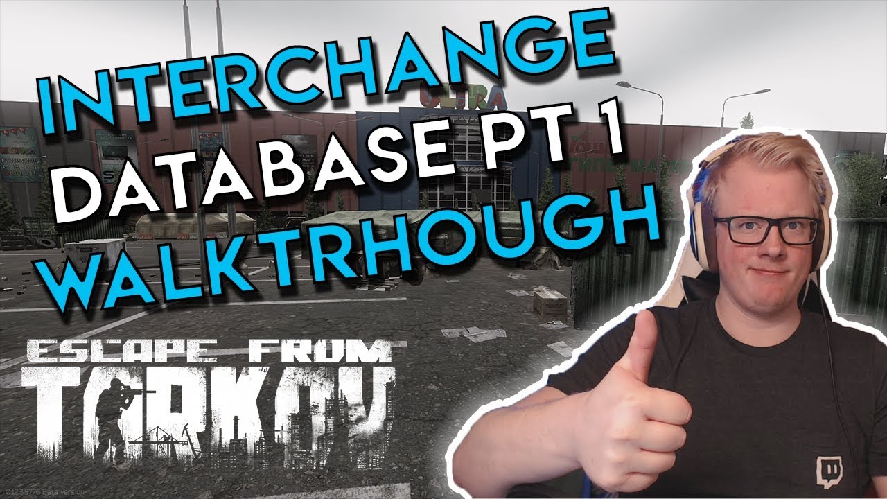GUIDE Tarkov Interchange Quest Analysis - Database Part 1 - YouTube