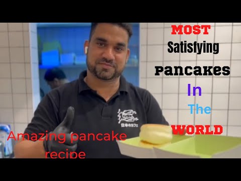 amazing pancake recipe || most satisfying pancakes in the world ||| how to make pancake ...