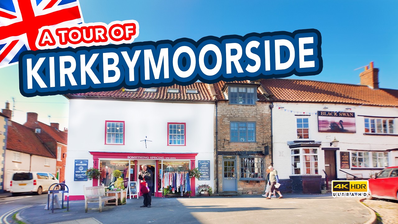 KIRKBYMOORSIDE: A Hidden Gem in the North York Moors - YouTube