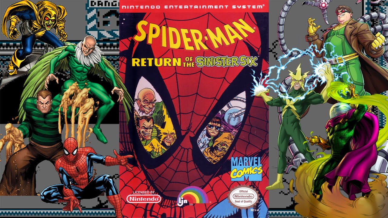 Spider-Man: Return of the Sinister Six (NES) - [Longplay] - YouTube