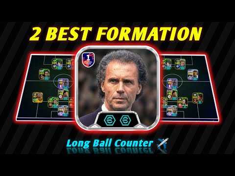 2 BESTE Konterformationen für lange Bälle ⚡ Beckenbauer Kombinationsspiel |