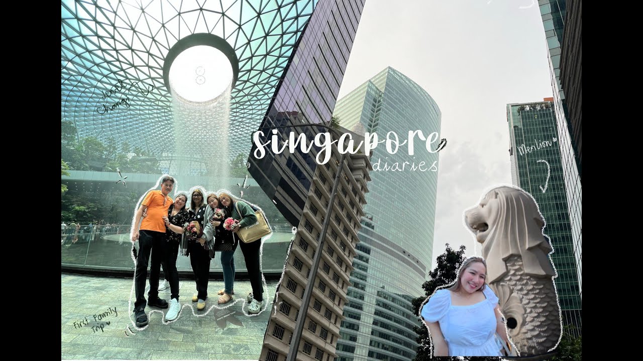 Singapore Vlog 2022 - Episode 1 | Changi Airport, Hougang, Merlion ...