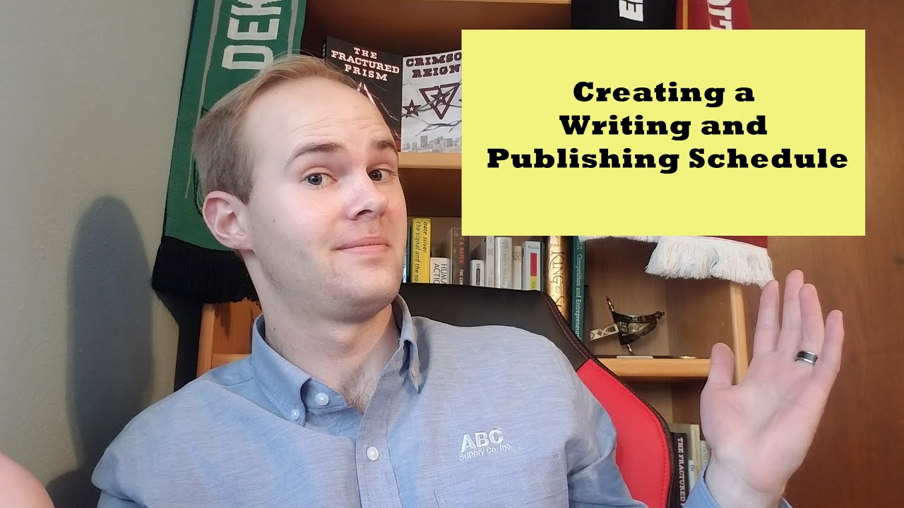 Creating a Writing and Publishing Schedule - YouTube