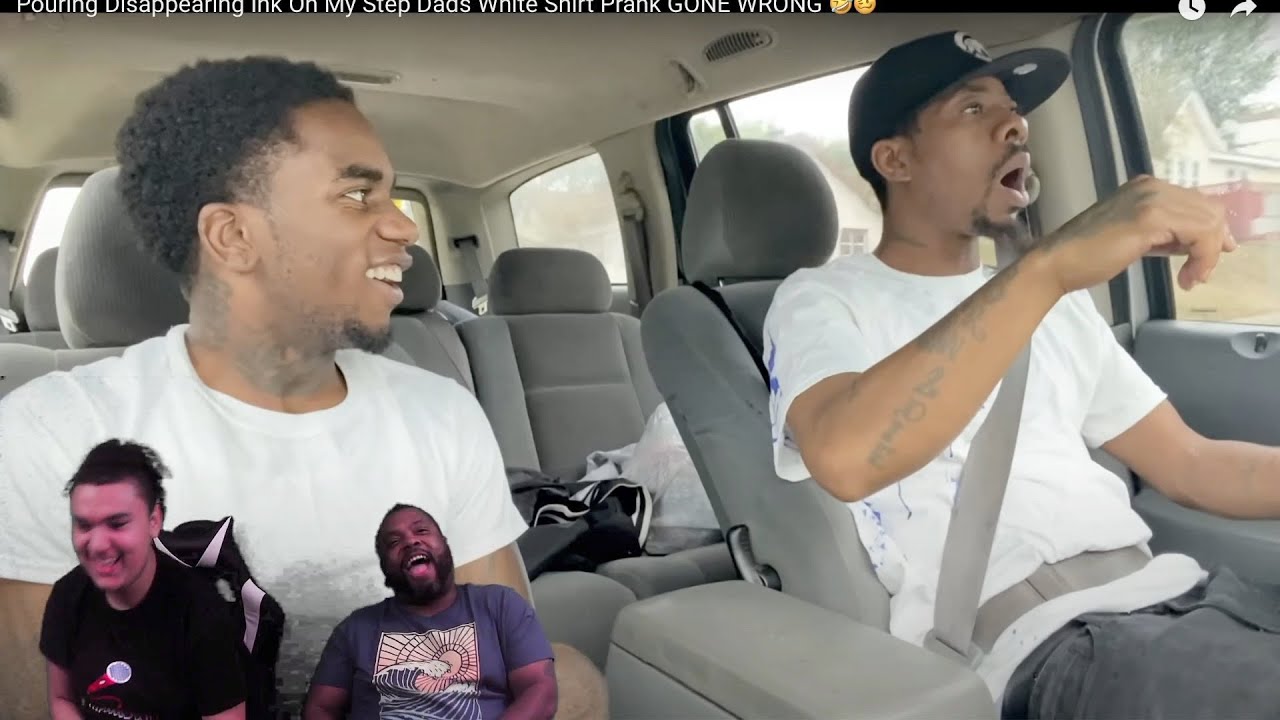 Crazy Chris Dissapearing Ink Prank Reaction😂 - YouTube