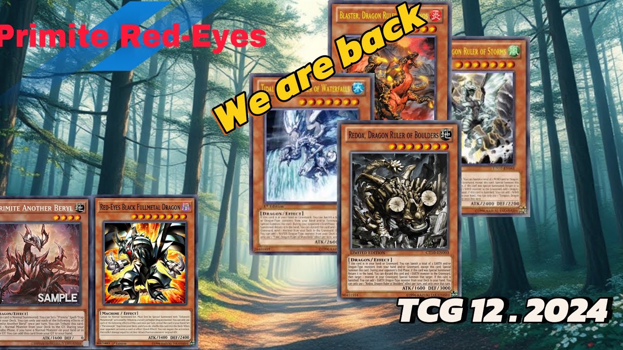 Dragon Ruler with Primite Red Eyes "Gameplay" || Yu-Gi-Oh - YouTube