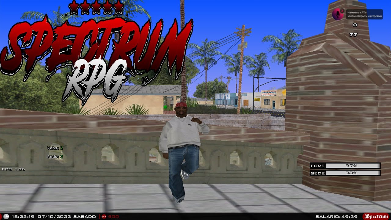 🔴Hoje estamos no Spectrum RPG |GTA SAMP Android/PC - YouTube