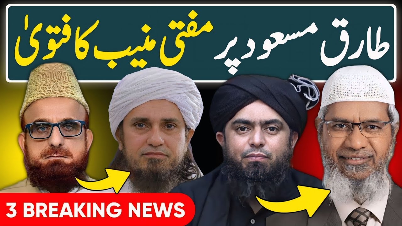 Mufti Muneeb ur Rehman on Mufti Tariq Masood GUSTAKHI | Engineer Muhammad Ali Mirza | Dr Zakir ...
