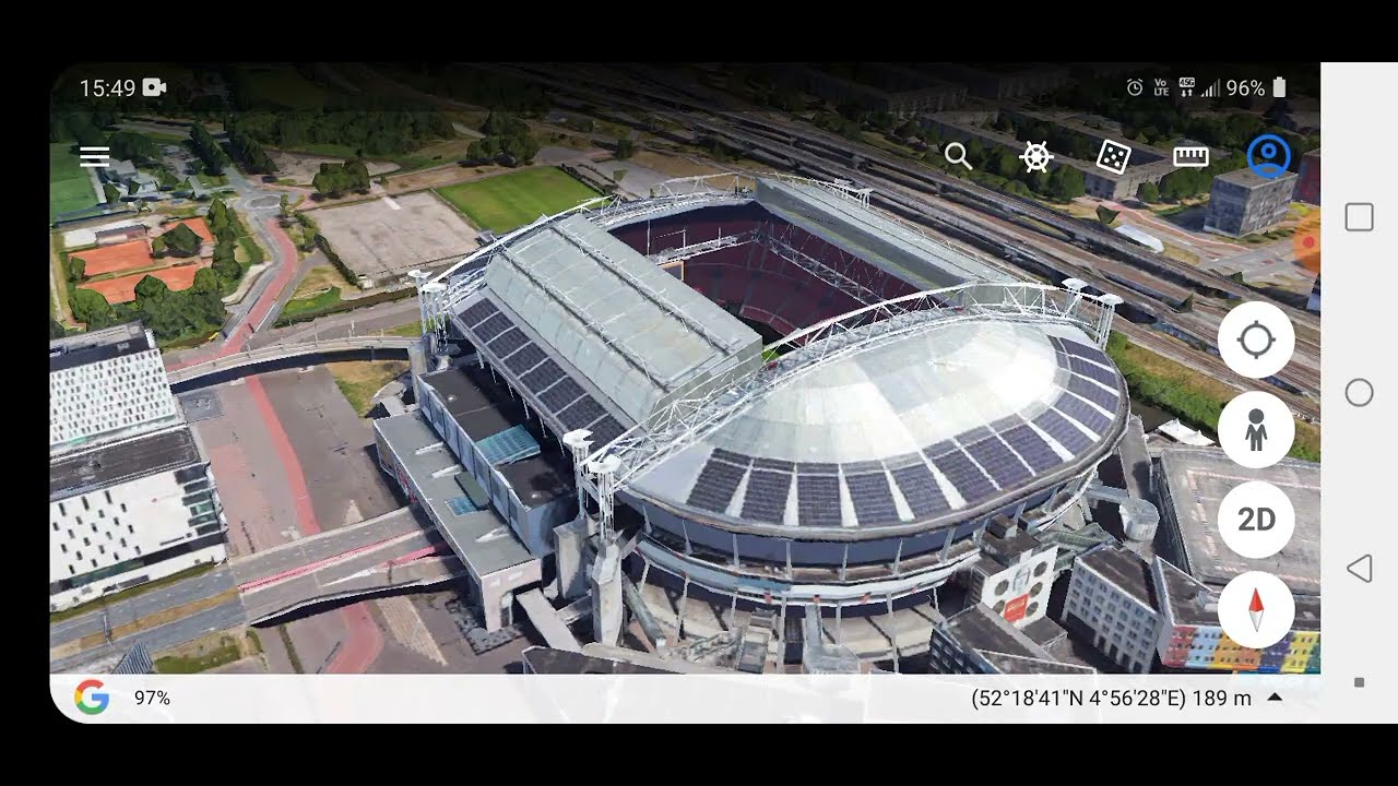 Ajax FC Stadium / Amsterdam stadium / city of Amsterdam / Holland ...
