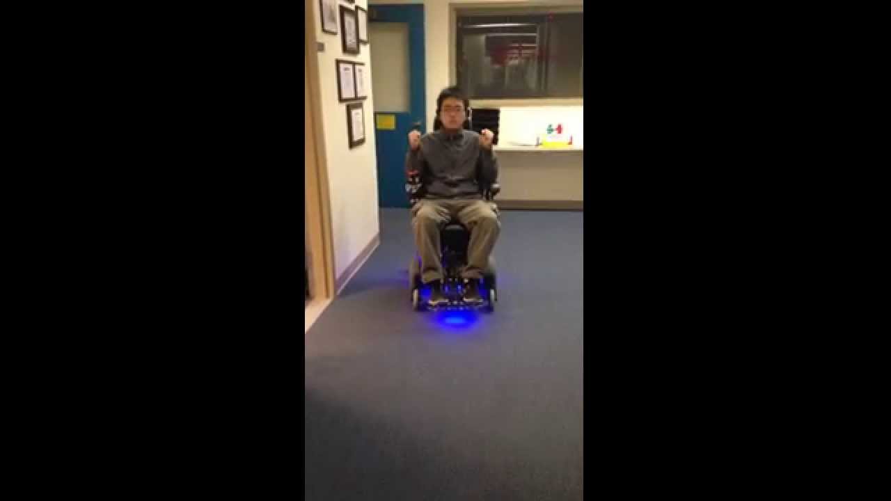 wheelchair emotiv demo - YouTube