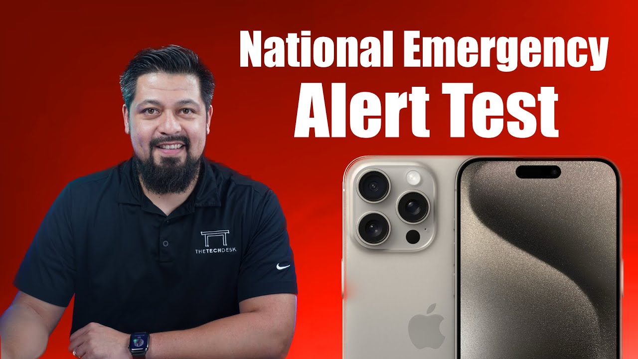 Nationwide Emergency Alert Test: What You Need to Know! 🚨 - YouTube