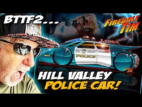 HILL VALLEY POLICE CAR from Back to the Future 2 - Fireball Tim - YouTube