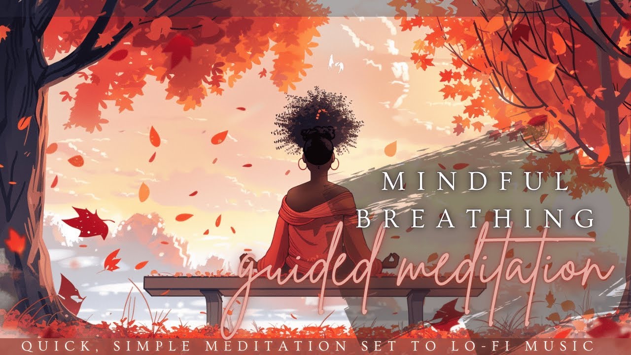 10 MINUTE GUIDED MEDITATION | Mindful Breathing | Lo-Fi/Chill Music ...