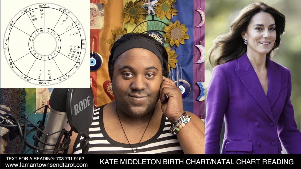 KATE MIDDLETON BIRTH/NATAL CHART READING | HEALTH, PRINCE WILLIAM ...