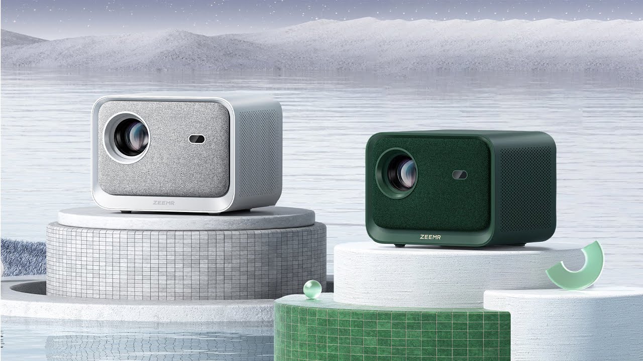 ZEEMR New Z1 Mini 4K Projector. Automatic correction. - YouTube