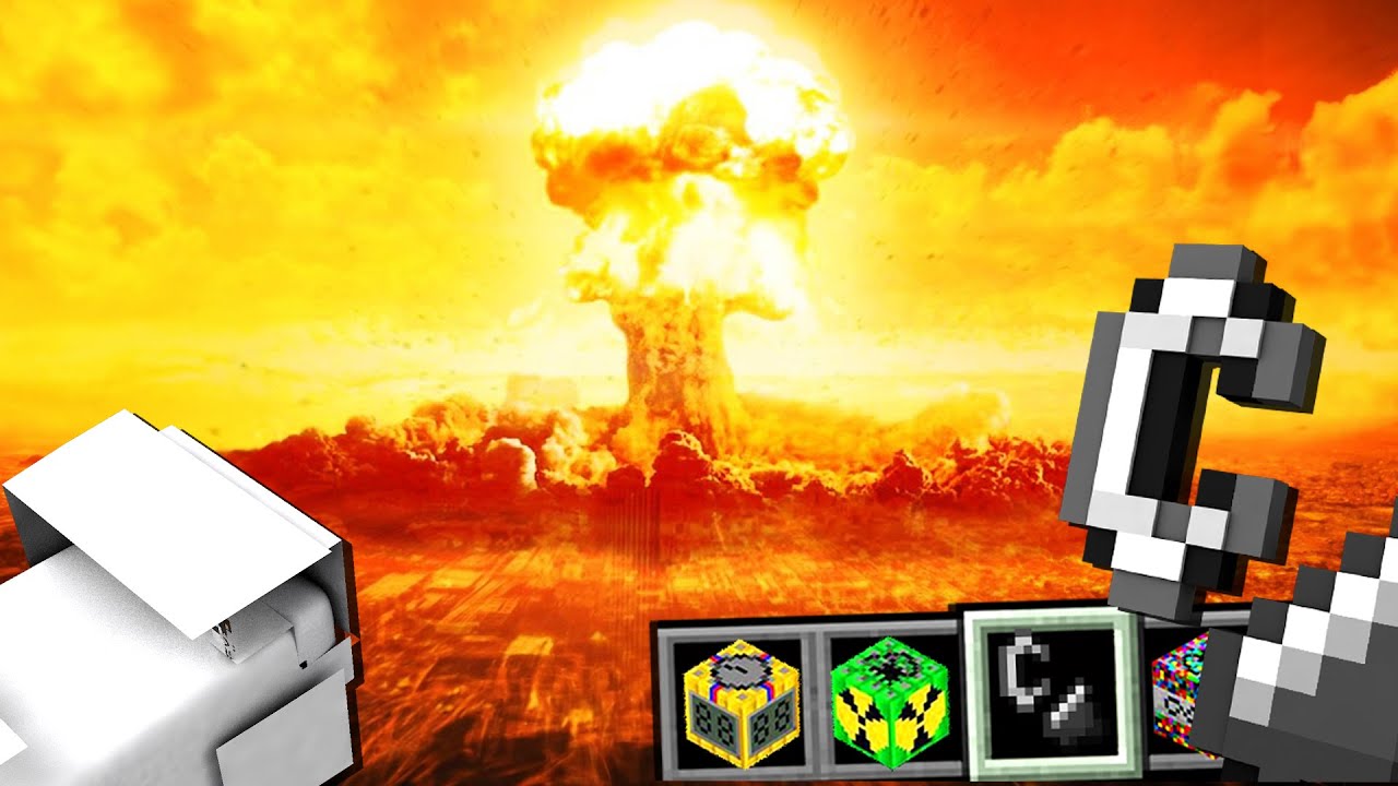 TESTO LA TNT NUCLEARE PIÚ POTENTE DI MINECRAFT - (rip computer) - YouTube