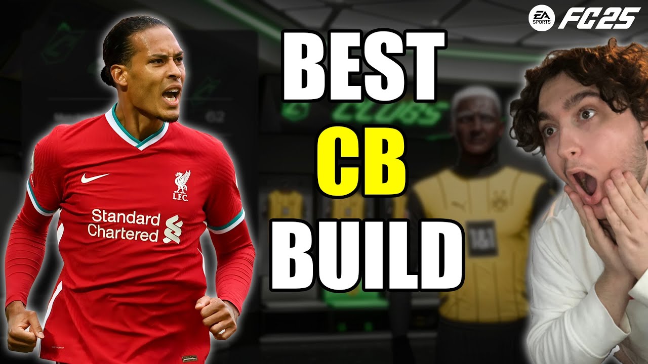 #EAFC25 - BEST & MOST OVERPOWERED CENTRE BACK (CB) BUILD IN PRO CLUBS🔥🔥 ...