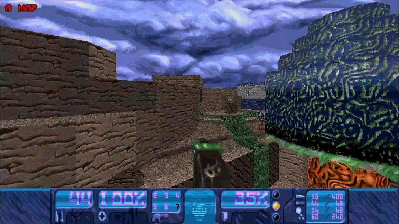 DOOM 2 - Harmony (Map 10 - The Radioactive Zone): Ultra Violence 100% ...