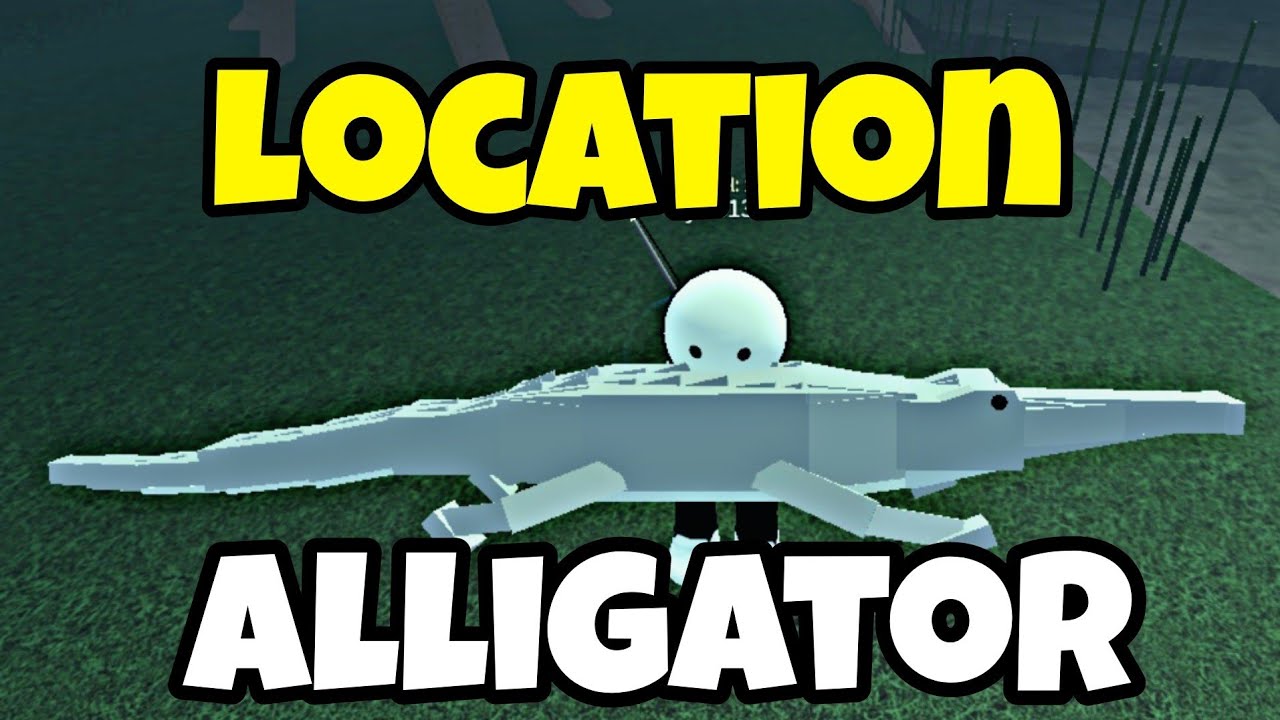[LOCATION] Where to Find Alligator in Fisch Roblox | Legendary - YouTube