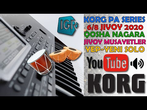 Korg Pa Series - Jivoy Nagara Qosa 6/8 Jivoy Musayetlerle Qirgin Qarmon Super 2021 IGR SET