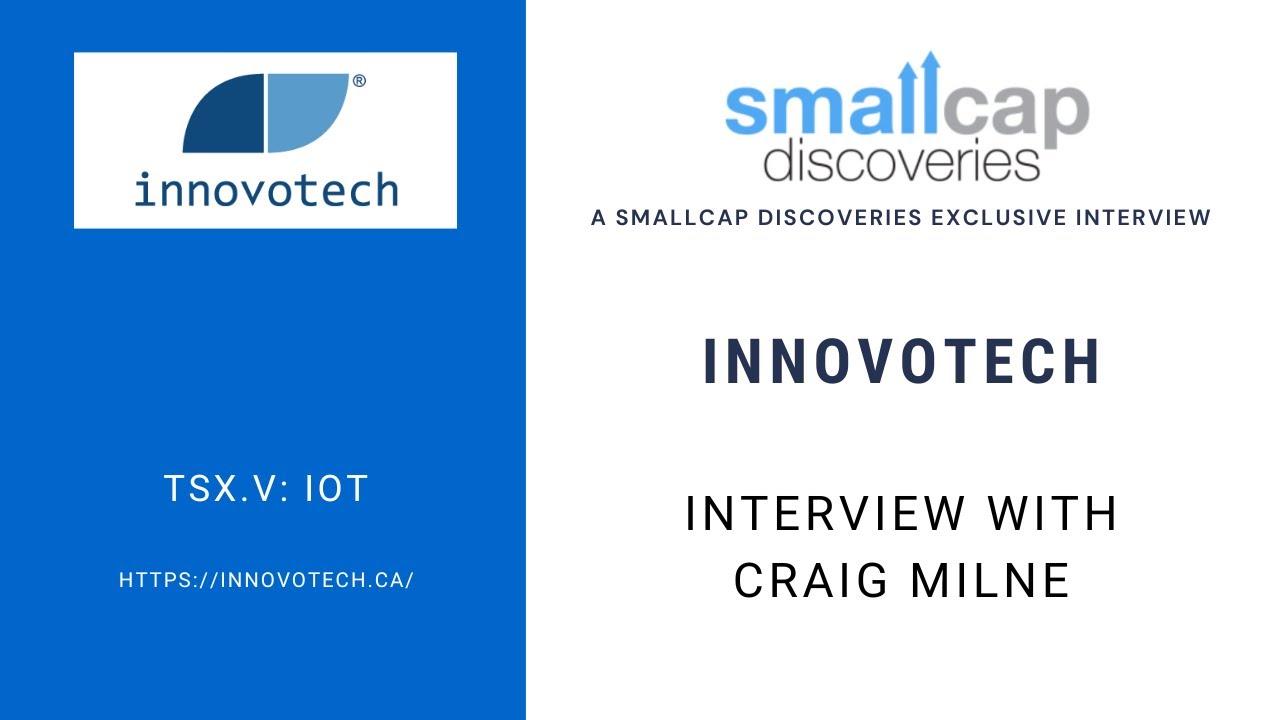 Innovotech Inc. (IOT.V) Interview with CEO Dr. Craig Milne - YouTube