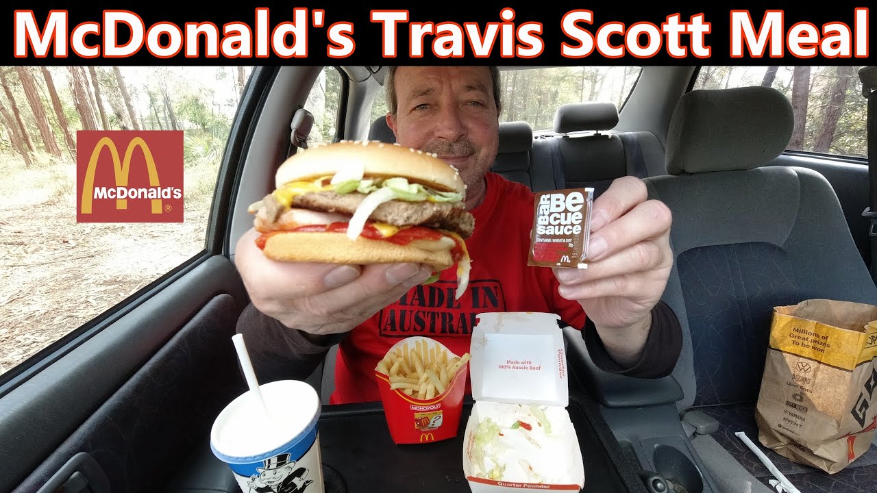 McDonald’s Travis Scott Meal In Oz - YouTube