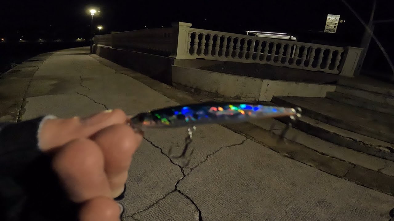 Aji fishing Adriatic Sea Selce on Sugar minnow Slim 70F - YouTube