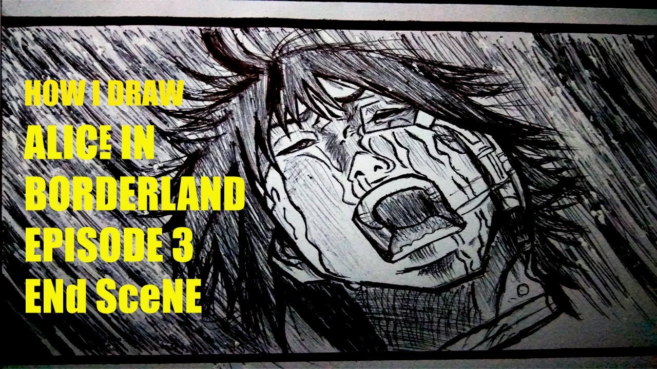 Alice In BorderLand Epi 3 End Scene Sketch (Timelapse) - How I Draw ...