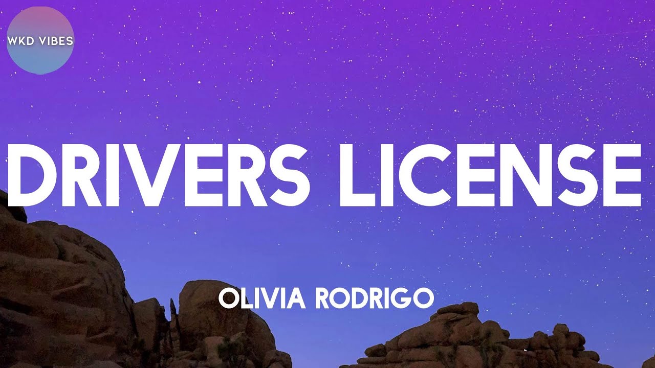 Olivia Rodrigo - drivers license (lyrics) - YouTube