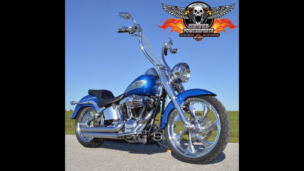 SOLD *** 2007 HARLEY DAVIDSON VERY CUSTOM 124ci FATBOY - YouTube