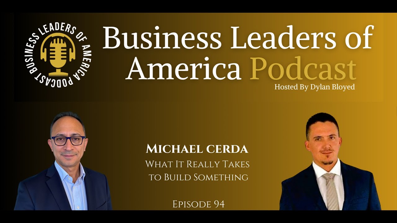 Michael Cerda on what it really takes to Build Something - YouTube