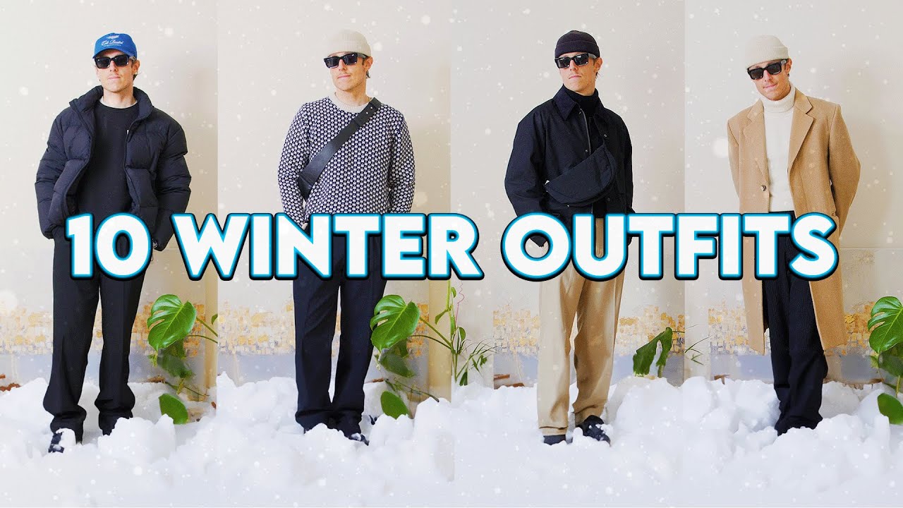 10 Simple Winter Outfits (to stay cozy and stylish) - YouTube
