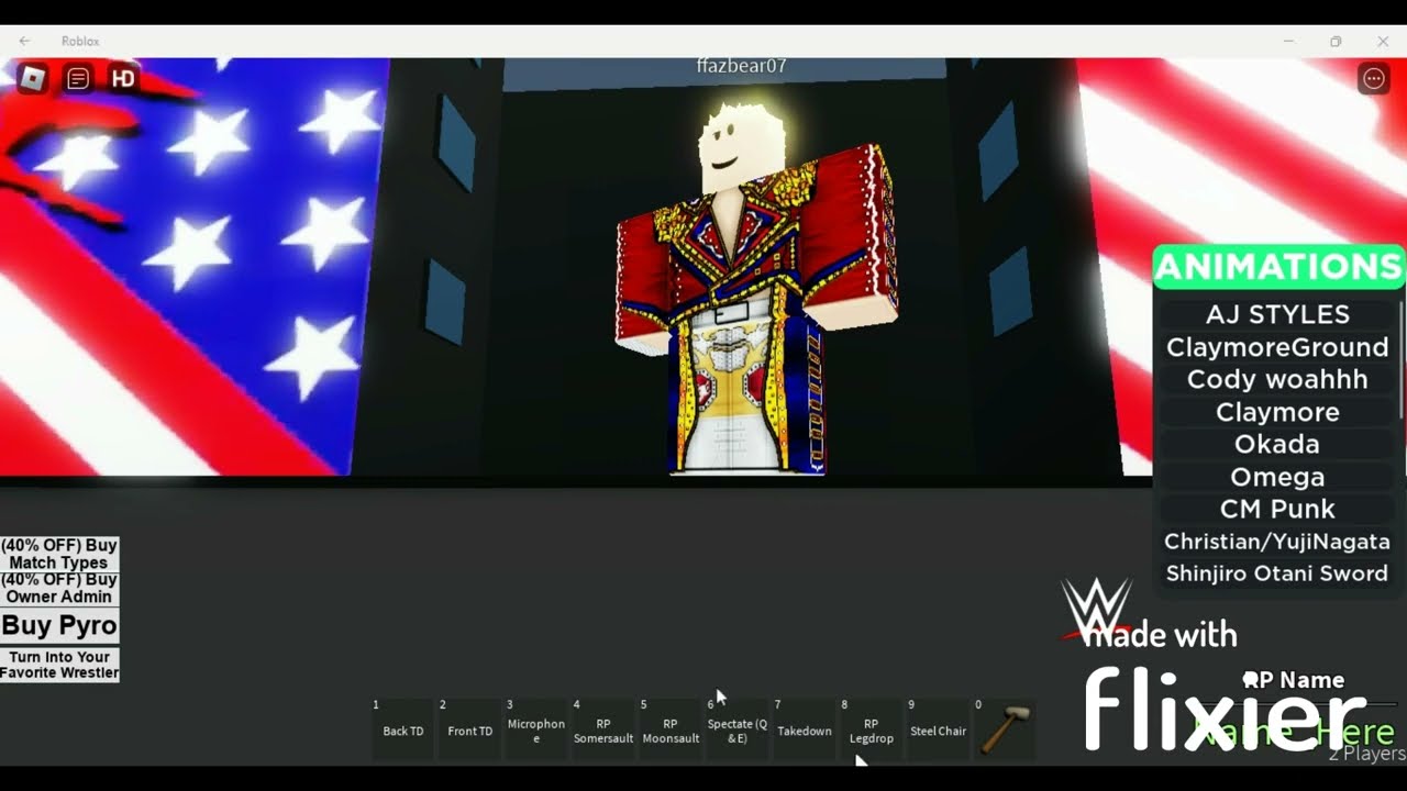 Cody Rhodes Wrestlemania Return (ROBLOX Recreation) - YouTube