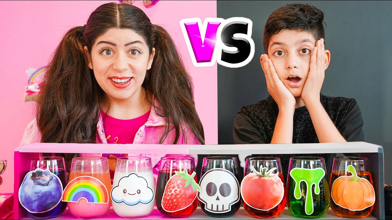 Jason and Sara Funny Flavor Challenge for kids - YouTube