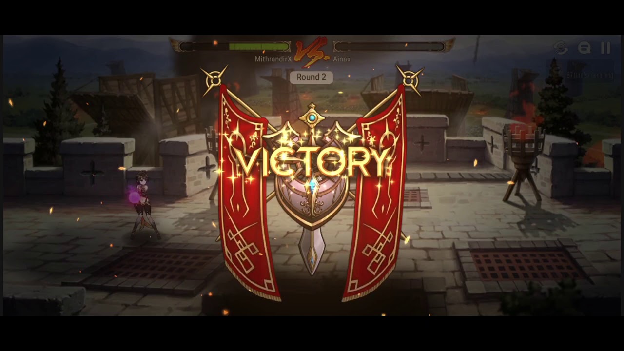 Epic Seven - Guild war vs BeeHive (Adventurer Ras debut) - YouTube