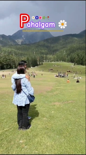 Pahalgam view road 🛣️🌼🧿#pahalgam #pahalgamattack #miniswitzerland # ...