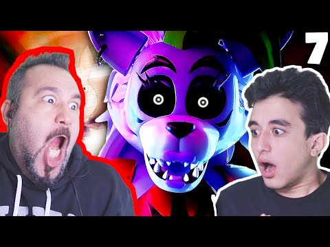2 kişi HALA KORKUYORUZ ANNE! KORKUNÇ ROBOTLAR! | (Five Nights at Freddy's: Security Breach) BÖLÜM #7