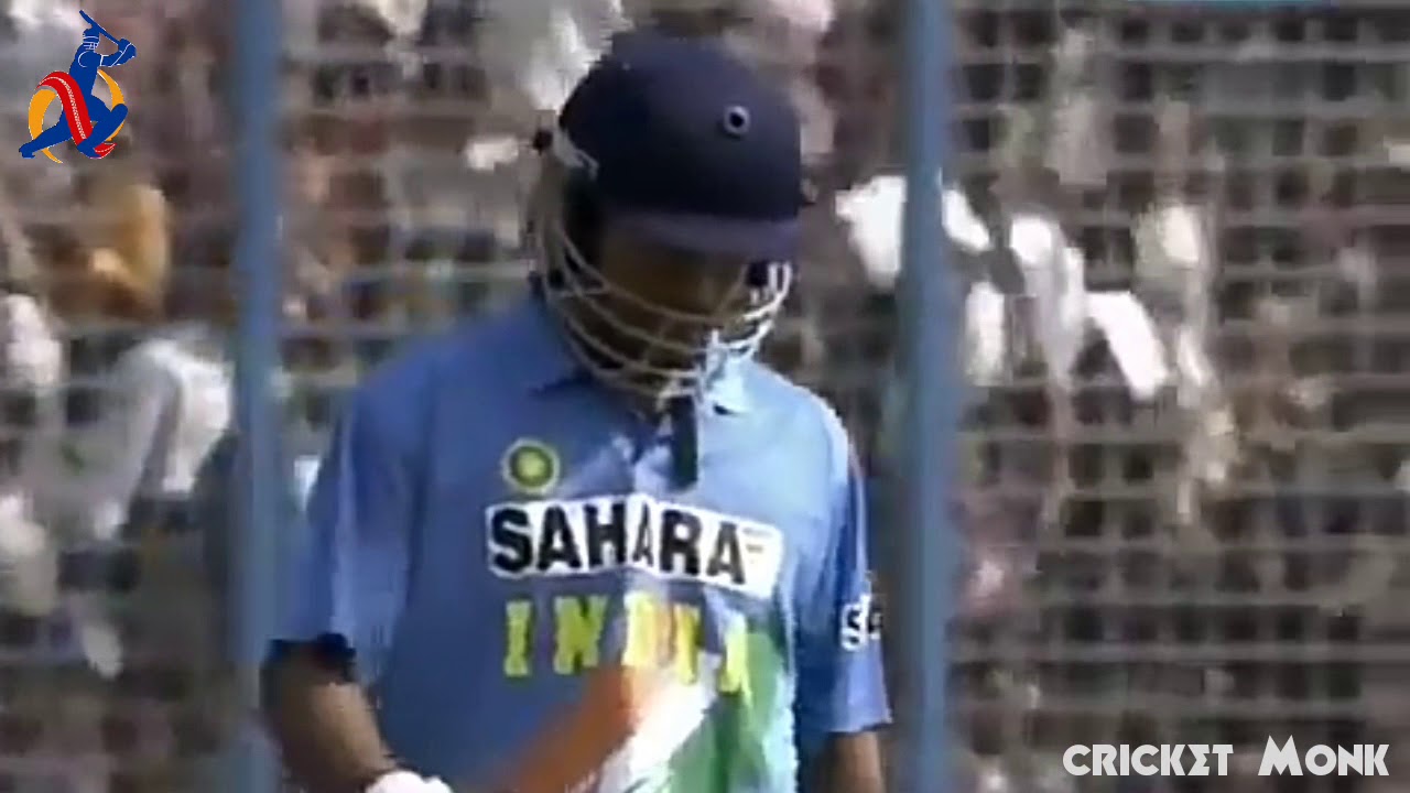 MS Dhoni Debut match #MS dhoni out on first ball - YouTube
