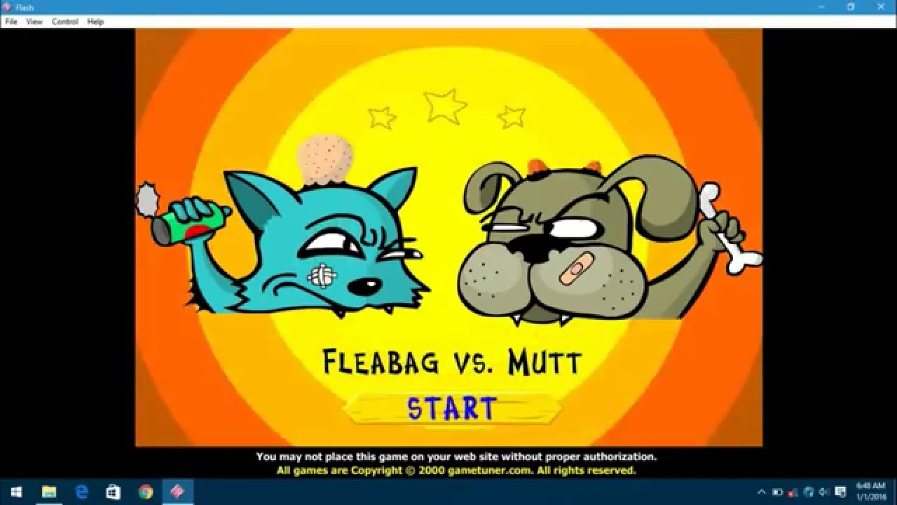 Cat vs Dog Game Fleabag vs Mutt - YouTube