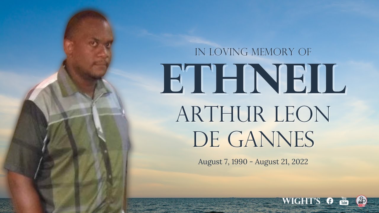 In loving memory of Ethneil Arthur Leon De Gannes - YouTube