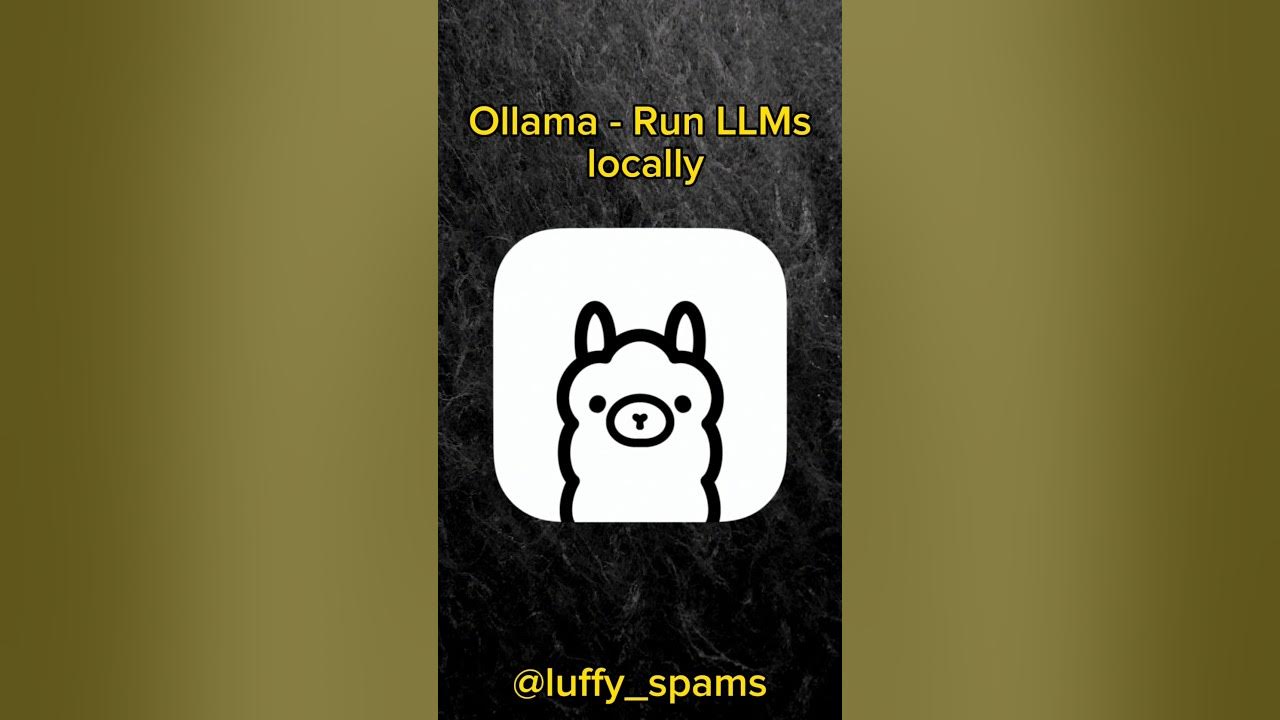 What is Ollama? Run LLMs locally #ollama #llms #ai #developer #llama # ...