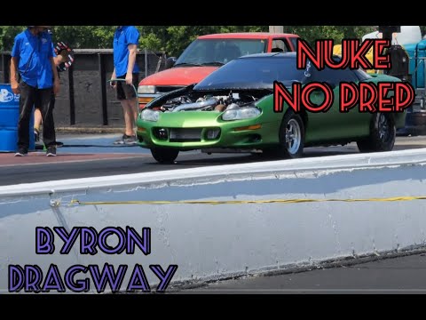 Byron dragway nuke no prep semis and finals highlights - YouTube