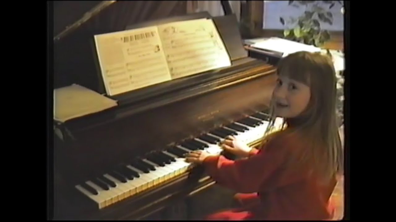 Corina Playing Piano in 1998 - Pete & the Re-Petes - YouTube