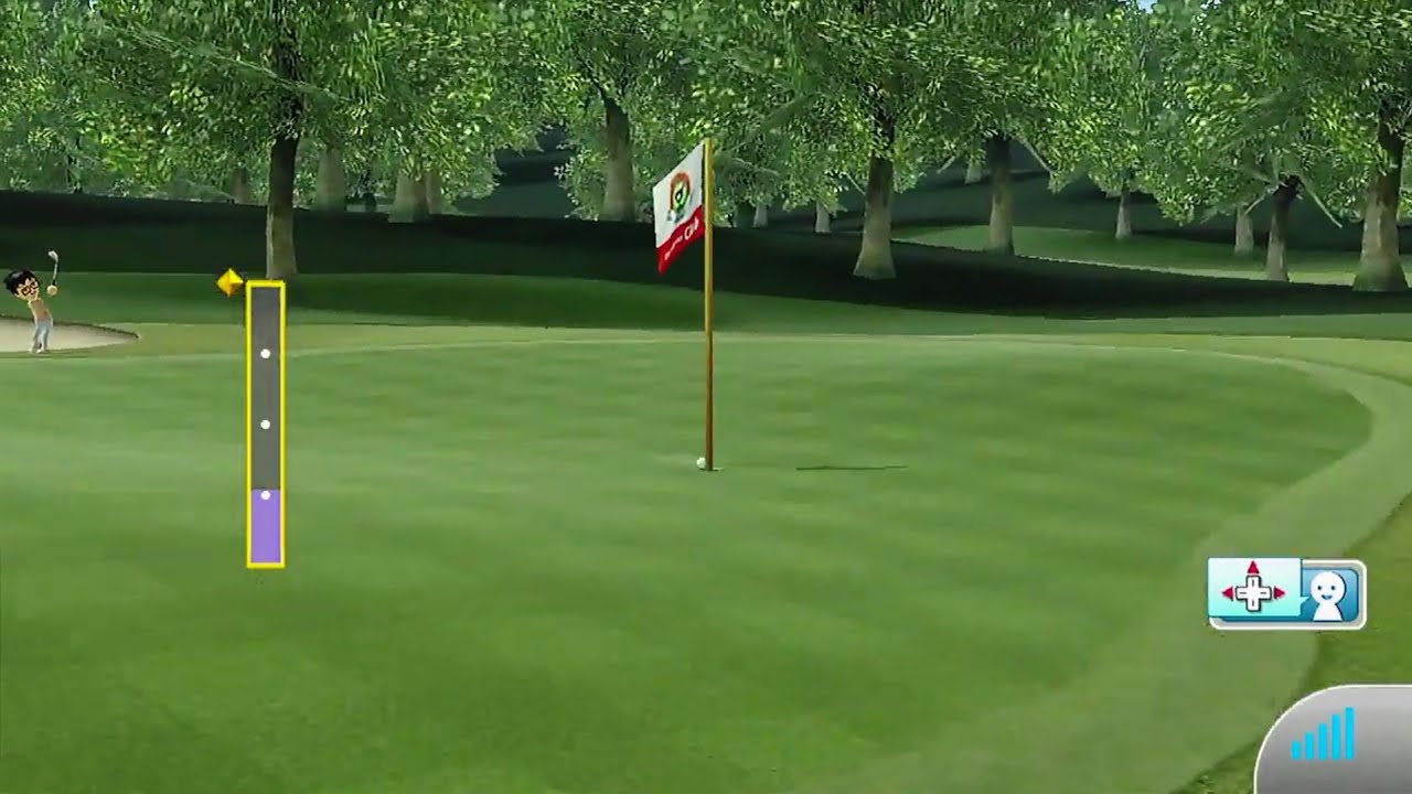 Wii Sports Online : Score ?? ; playing golf on wiiu classic course ...