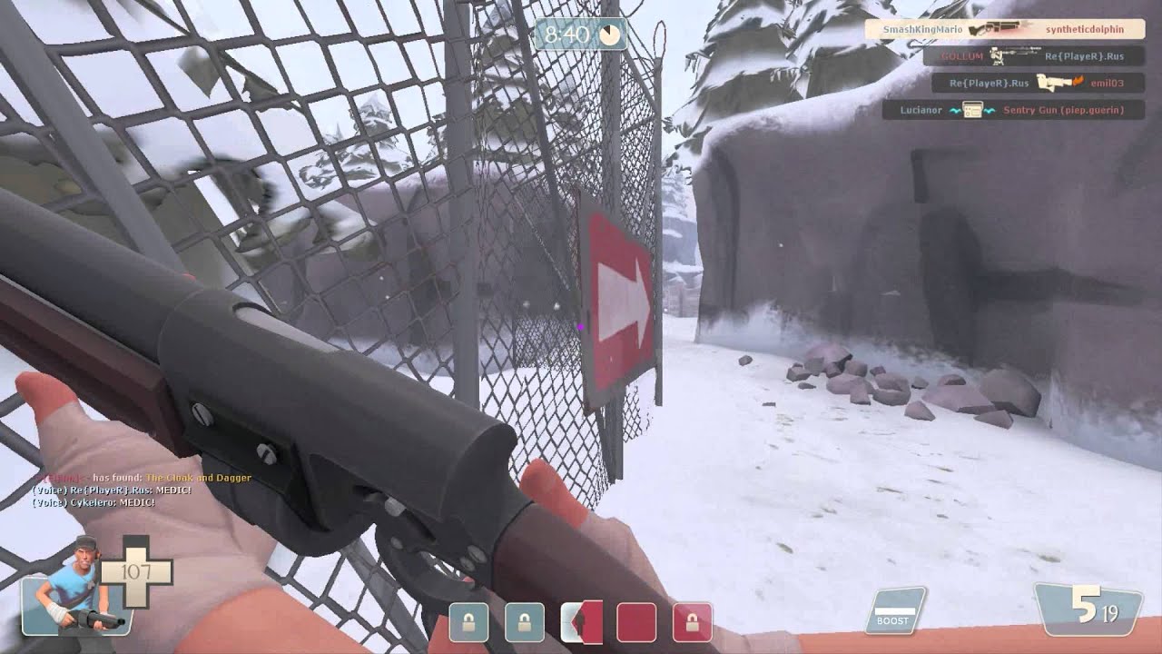 Tf2 - Baby Face's Blaster Scout on cp_Coldfront - YouTube