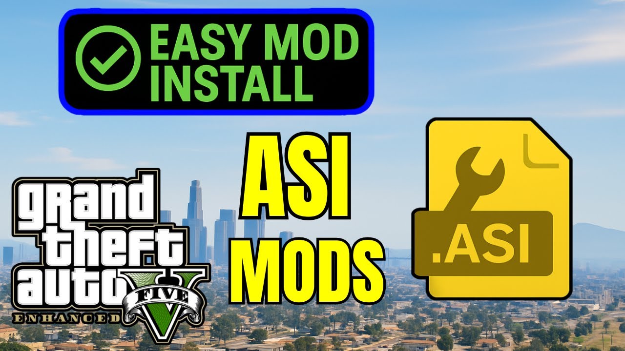 How to Install ASI Mods in GTA 5 Enhanced Edition | 100% Working (Step ...