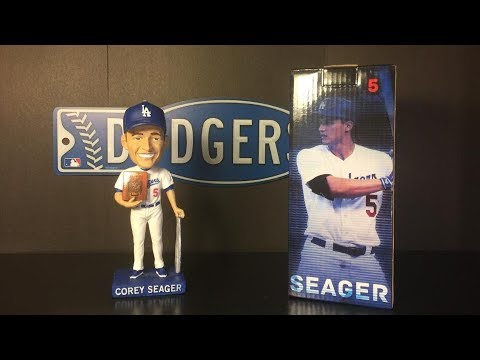 2017 Corey Seager Bobblehead Review - YouTube