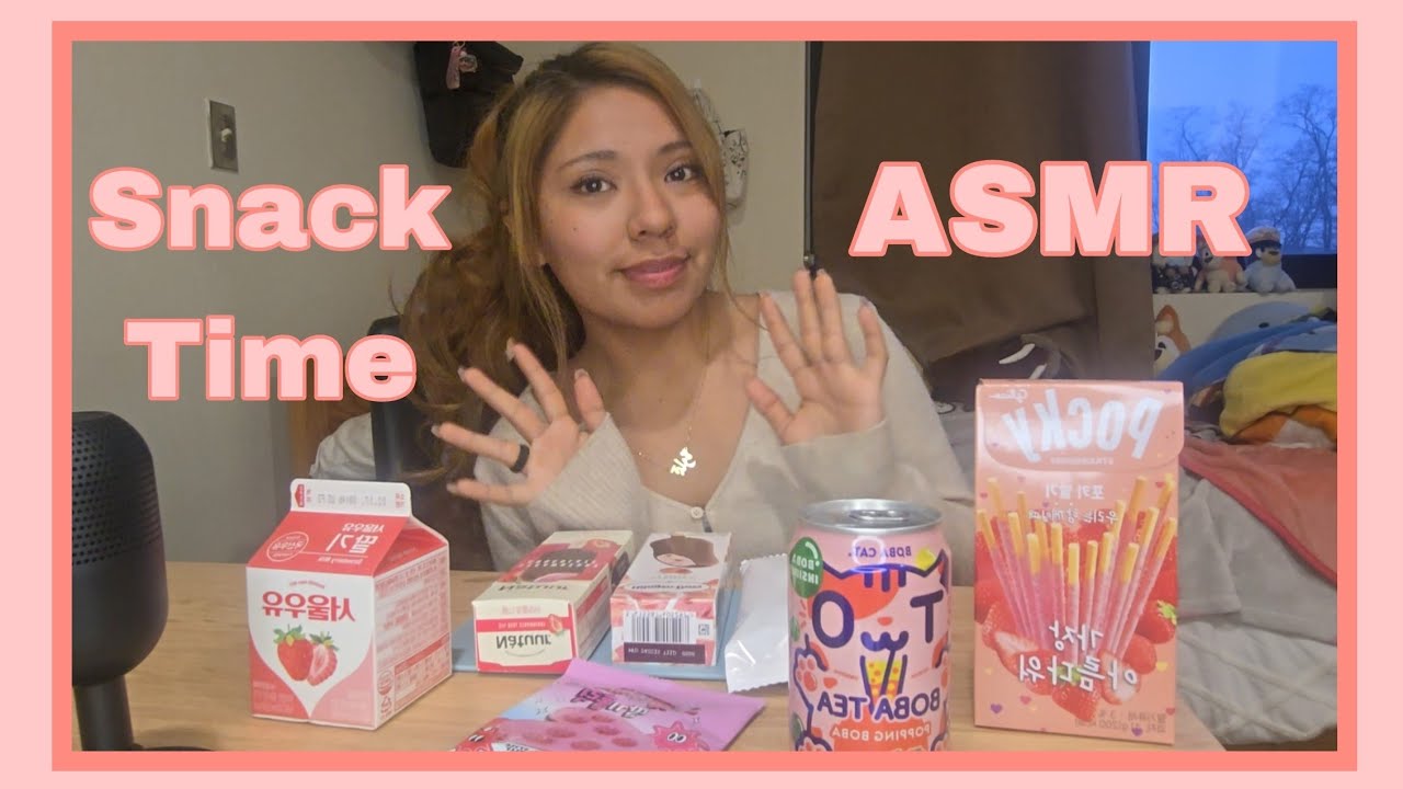 Pure ASMR | Cozy Snack Time with Crunch & Crinkles - YouTube